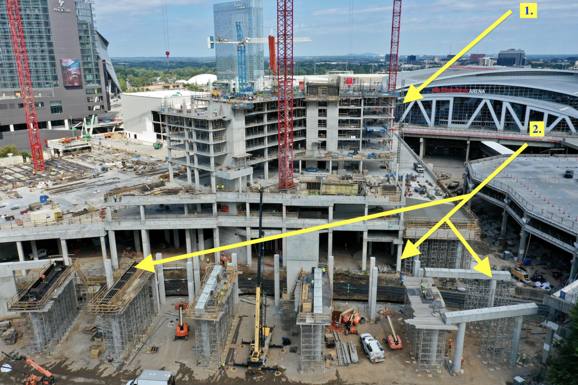 Photo tour: Gulch-replacing Centennial Yards is surging into existence | Urbanize Atlanta